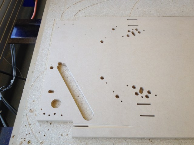 Fabricated blank pinball playfield! | Alpha Bravo Pinball